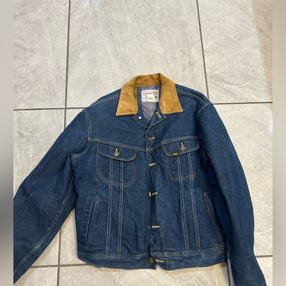 Lee | Jackets & Coats | Vtg 6s Lee 01lj Storm Rider Union Made Wool ...